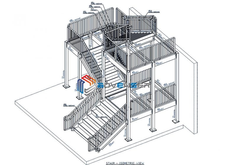 Stair Detailing | Handrail Drawings | Advenser