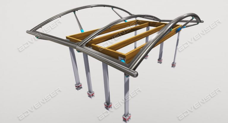 Curved Steel Detailing | Architectural Metal Detailing