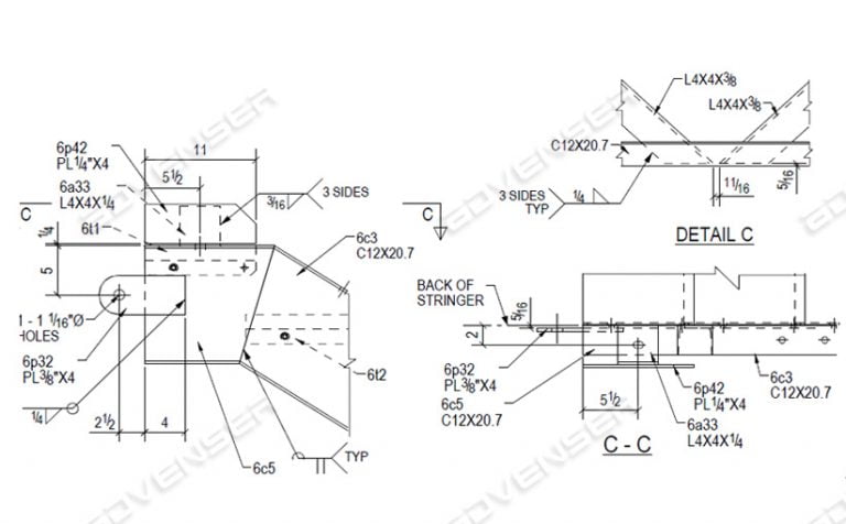 Structural Fabrication Drawings | Steel Fabrication Drawings | Advenser
