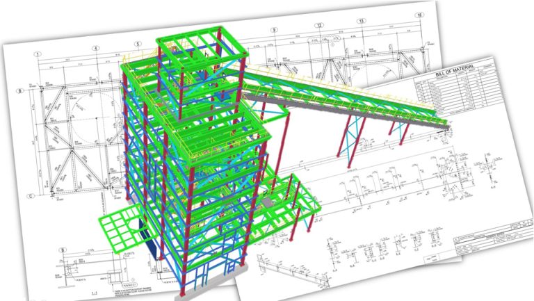 Steel Shop and Fabrication Drawings | Advenser Engineering Services